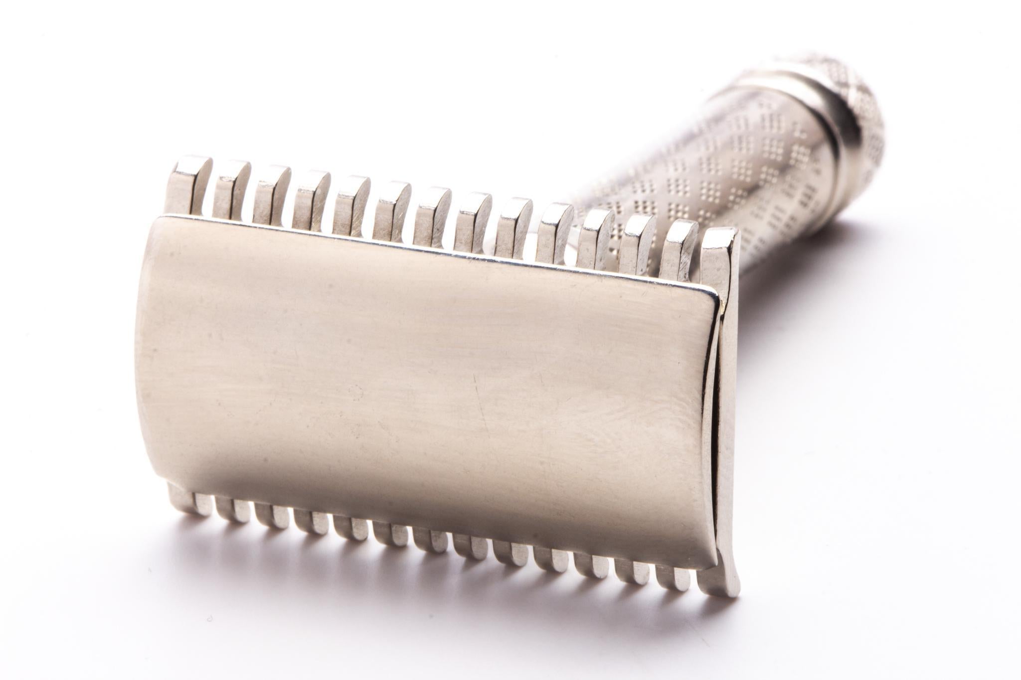 1921 Gillette Milady Decollete Coral Double Edge Safety Razor Set | Or – Razor Emporium