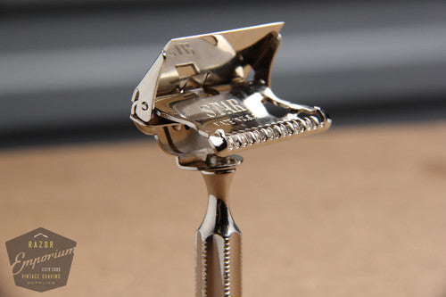 Star 1912 Style Single Edge (SE) Safety Razor * REVAMPED - Nickel ...