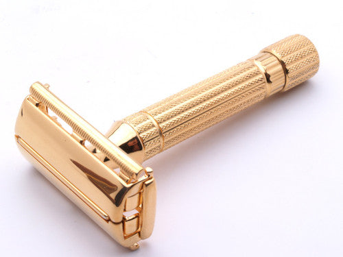 1950's Gillette Diplomat Gold DE Safety Razor in Original Case | 24K R ...