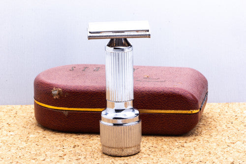 1940s Stahly Live Blade Wind-Up Vibrating Double Edge Safety Razor Wit ...