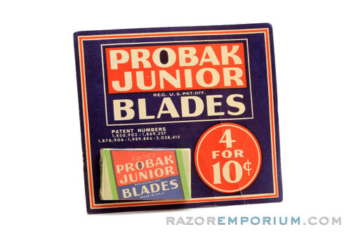 Probak New Old Stock Safety Razor Blades (4) – Razor Emporium