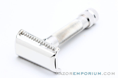 1960's Coles Slant DE Safety Razor Nickel Revamp – Razor Emporium