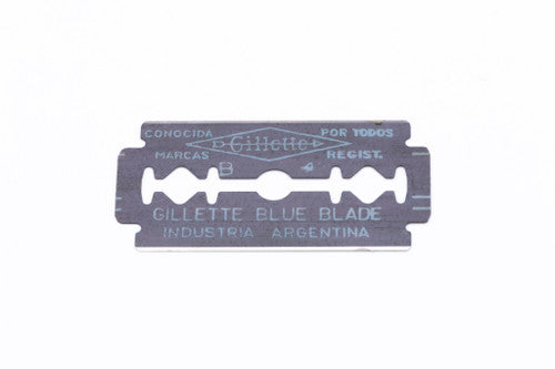 NOS - Gillette Azul - Industria Argentina – Razor Emporium