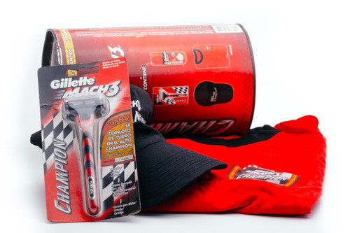 1990's Gillette Mach 3 Champion - Spanish Collectible Set - Cartridge ...