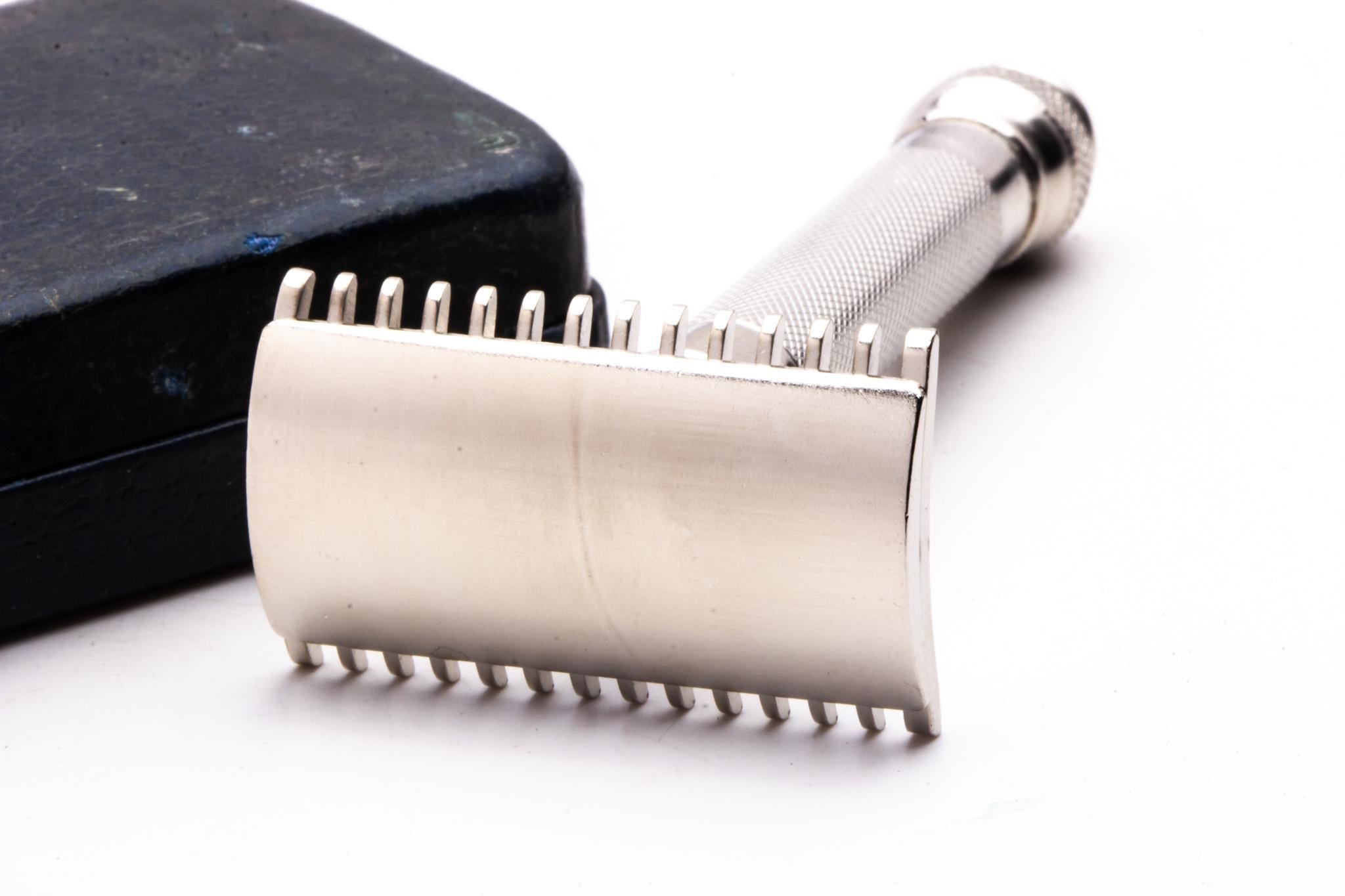 1920's Gillette Old Type Debutante Double Edge Razor Set | Factory Nic ...