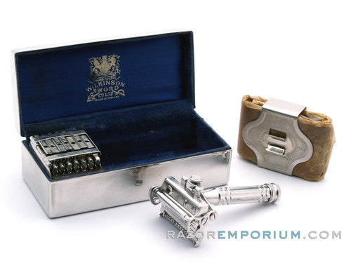 1920's Wilkinson Sword Co. Empire 7 Day Model Wedge Style Safety Razor ...