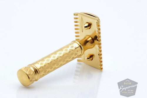 1922 Gillette New Improved Tuckaway Safety Razor 24K Gold Revamp ...