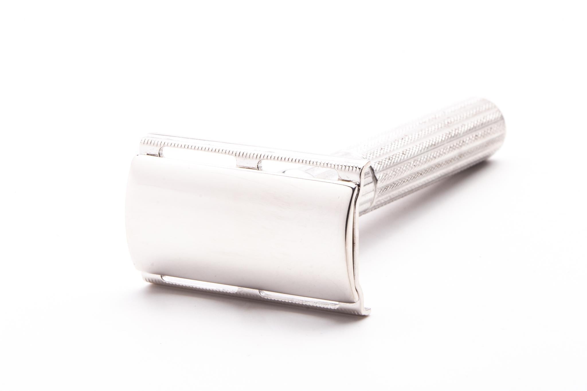 1976 W1 Gillette Fat Handle Tech Double Edge Safety Razor | Factory Ni ...