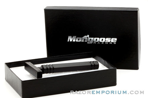 Mongoose Alumigoose Single Edge Razor Black – Razor Emporium