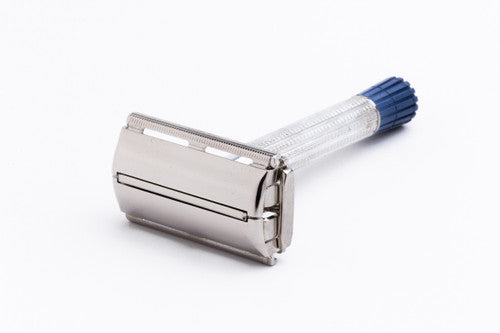 1956 Gillette Blue Tip Light Double Edge Super Speed B2 – Razor Emporium