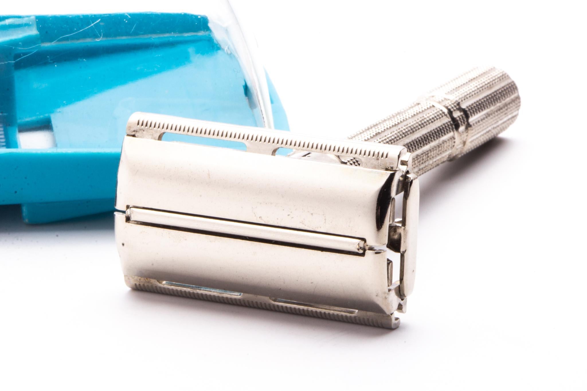 1965 K2 Gillette Slim Adjustable Safety Razor Set | Original Condition ...