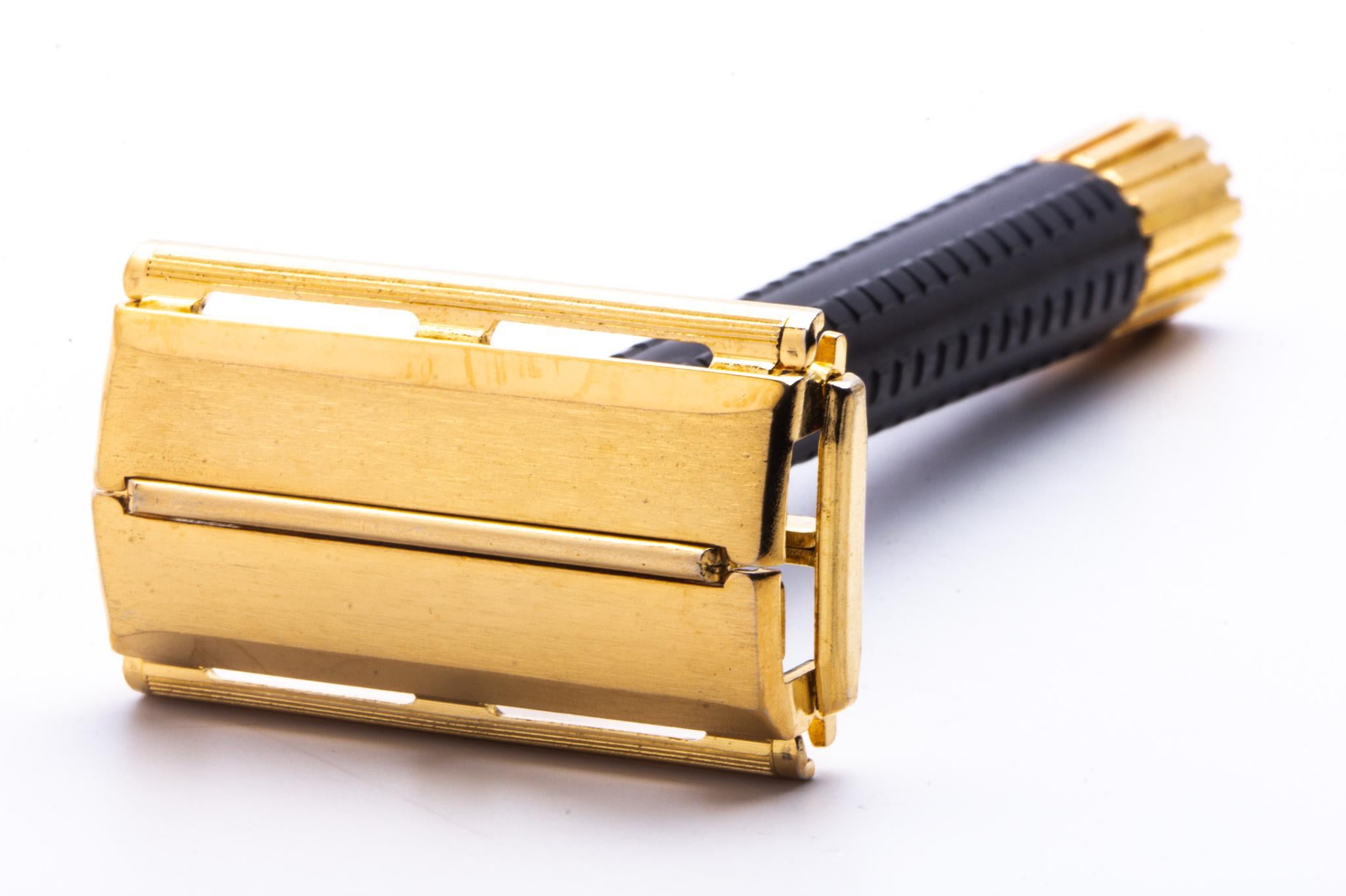 1960s Schick Krona TTO Gold Double Edge Safety Razor | Original Condit ...