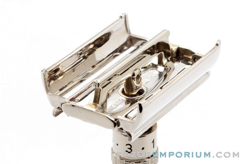 1966 Gillette Slim Adjustable DE Safety Razor Revamp L4 – Razor Emporium