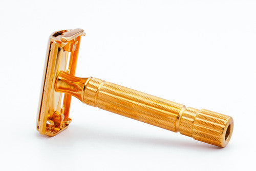 1955 Gillette Diplomat Double Edge Safety Razor A2 Revamped 24K Gold ...