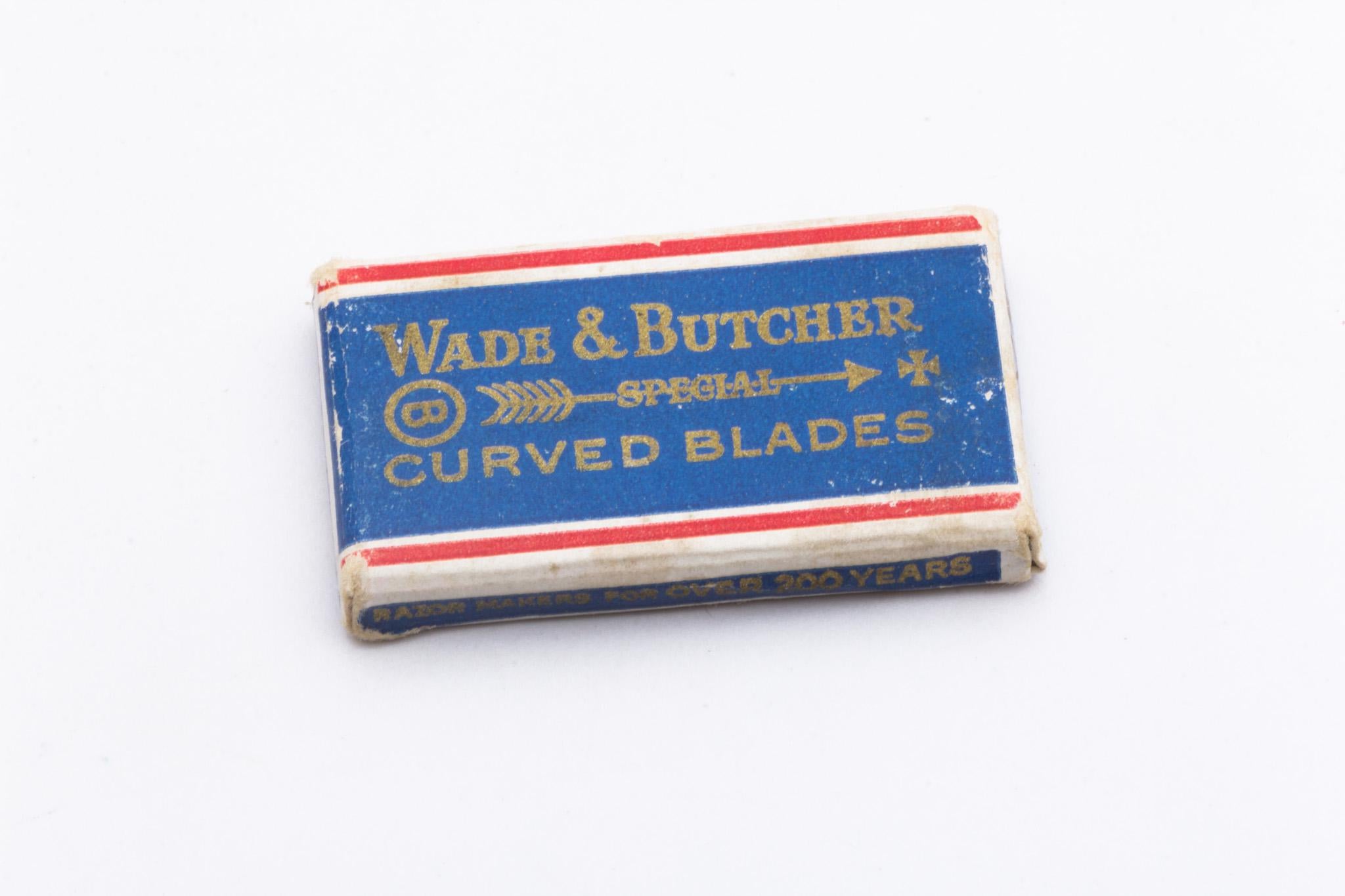 Wade & Butcher Curved Double Edge Safety Razor Baldes | New Old Stock ...