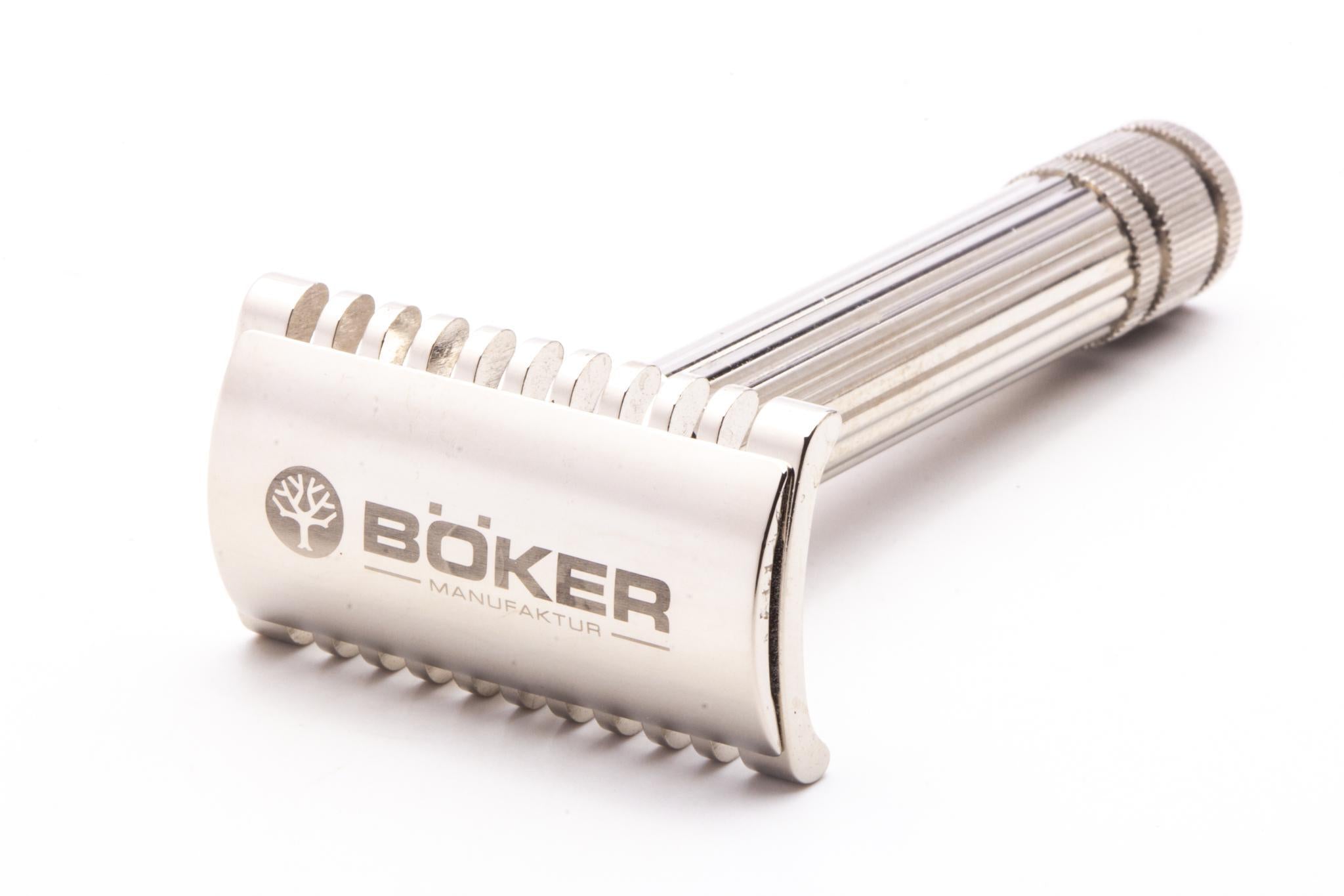 Boker | Open Comb Double Edge Safety Razor – Razor Emporium