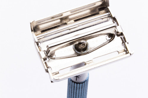 1965 Gillette Blue Star Lady Gillette Double Edge Safety Razor K4 ...