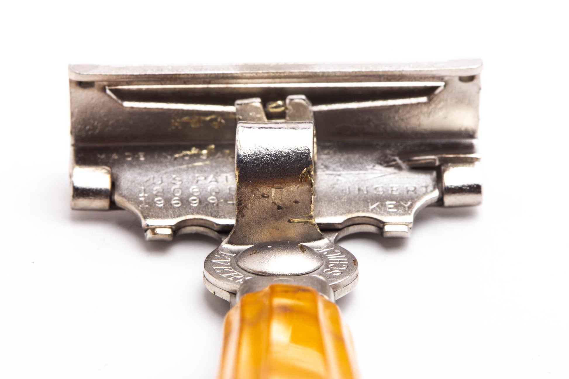 1950's Schick Injector Butterscotch Bakelite Handle | Original Conditi ...