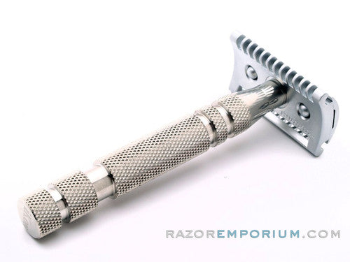 iKon Shavecraft #101 Stainless Steel Double Edge Razor – Razor Emporium