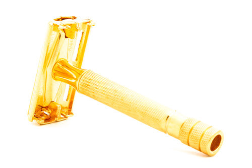 1941 Gillette Ranger Tech TTO DE Razor | 24K Gold Revamp – Razor Emporium