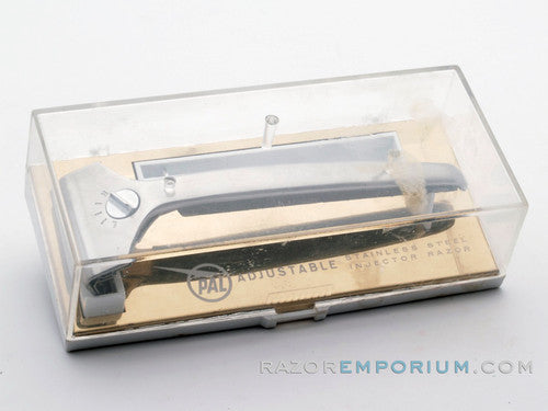1960's PAL Adjustable Stainless Steel Injector Razor Steel Set – Razor ...