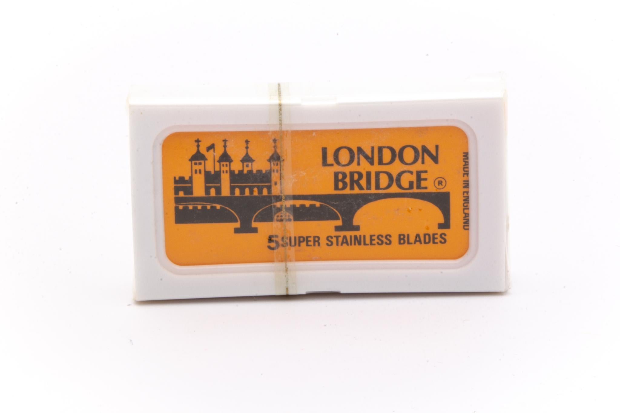 London Bridge Super Stainless | NOS 5 Blades – Razor Emporium