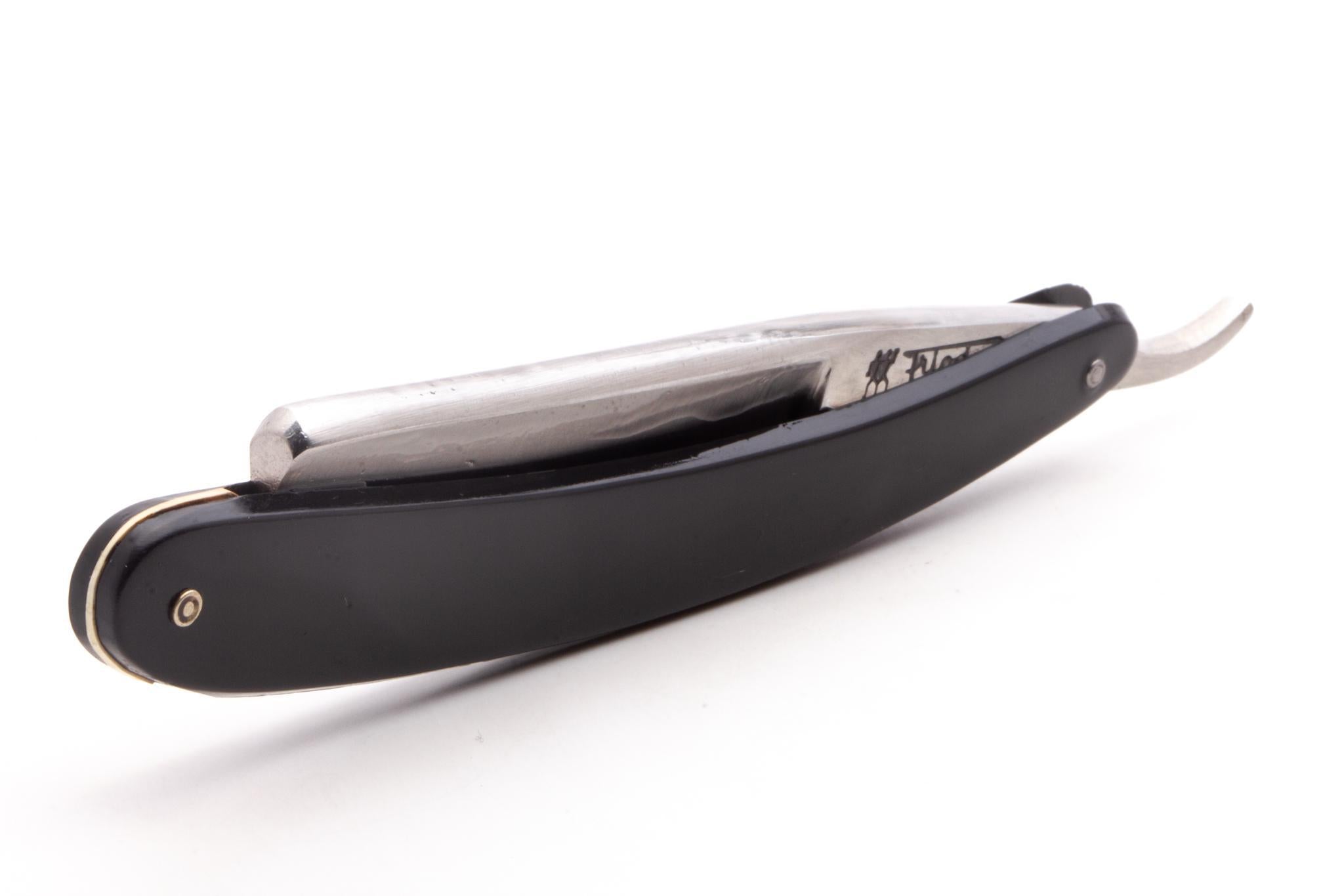 7/8" Vintage Restored J.A Henckles Friodur Inox Stainless Steel Straig ...