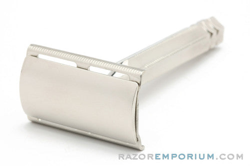 1950's Star DE Safety Razor USA | Factory Nickel Revamp – Razor Emporium
