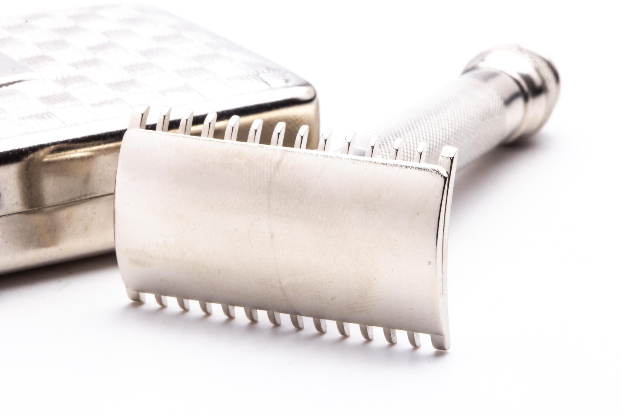 1920's Gillette ABC Pocket Edition Old Type Ball End Safety Razor Set ...