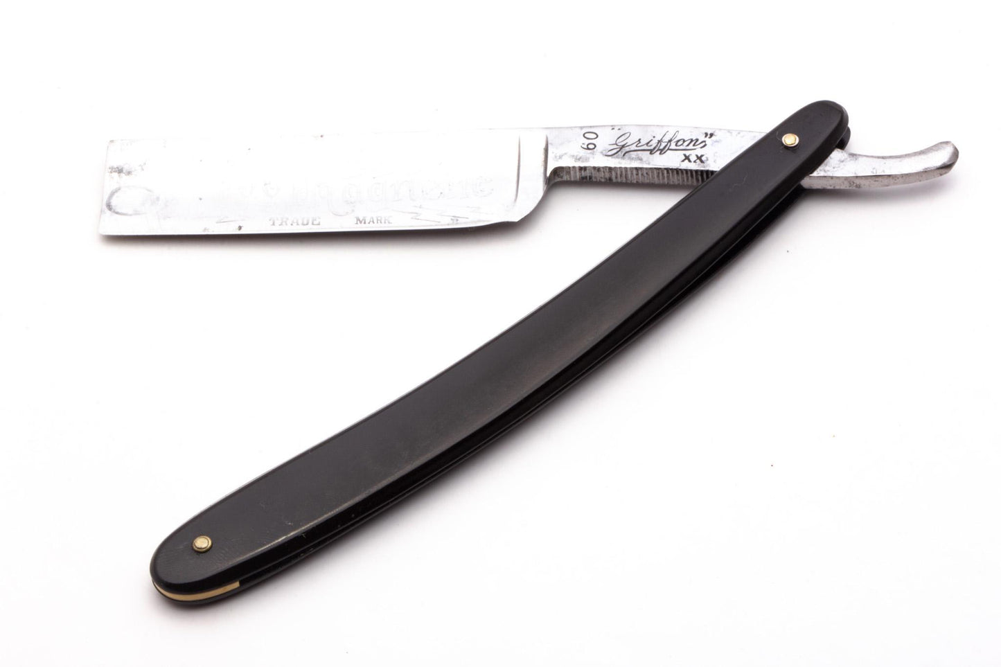 5/8" Vintage Restored Griffon XX 60 "Carbo Magnetic" Straight Razor ...