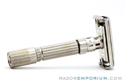 1961 Gillette G1 Fatboy Adjustable Double Edge Original – Razor Emporium