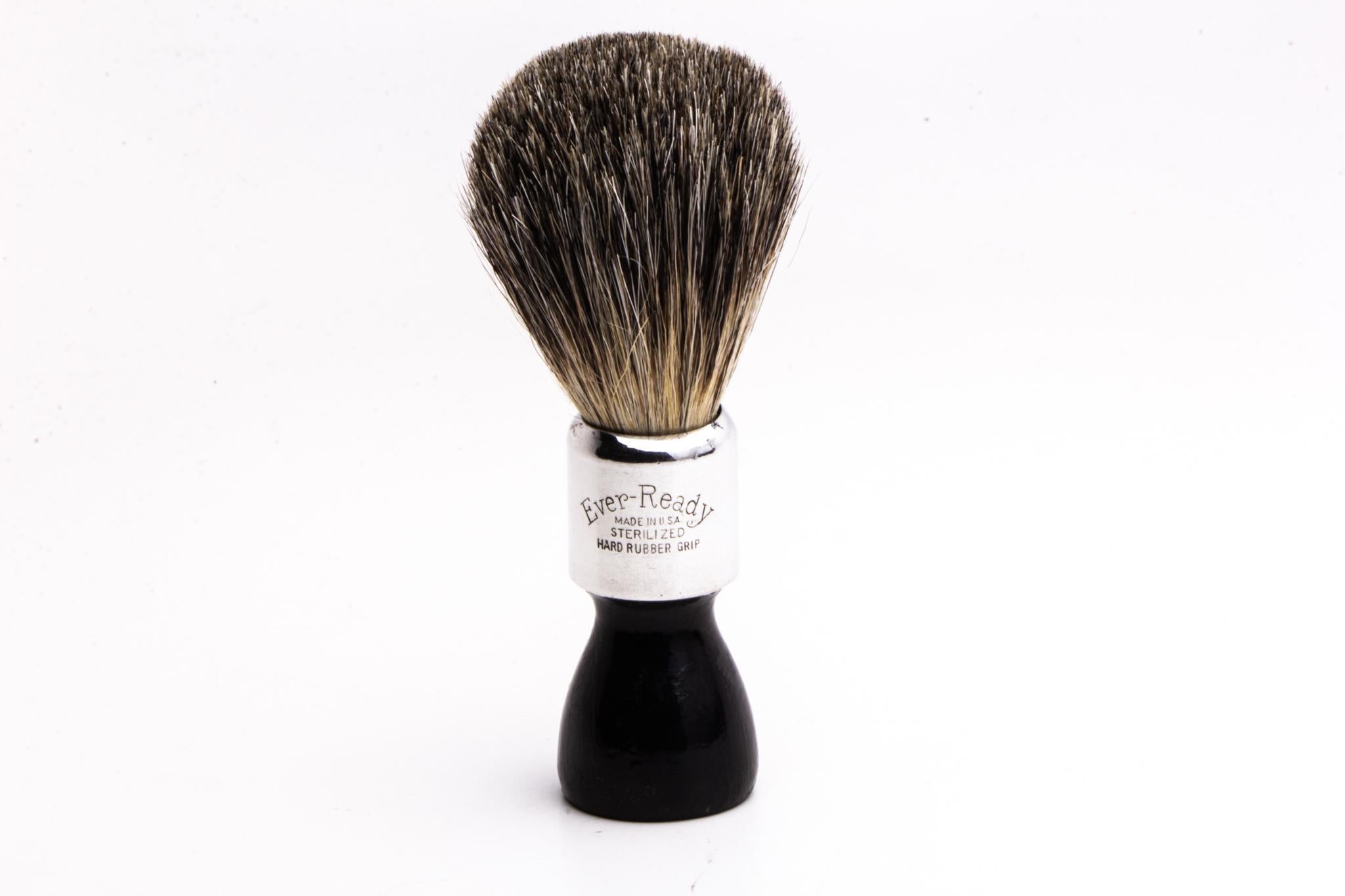 Ever-Ready Vintage Restored Badger Shave Brush – Razor Emporium