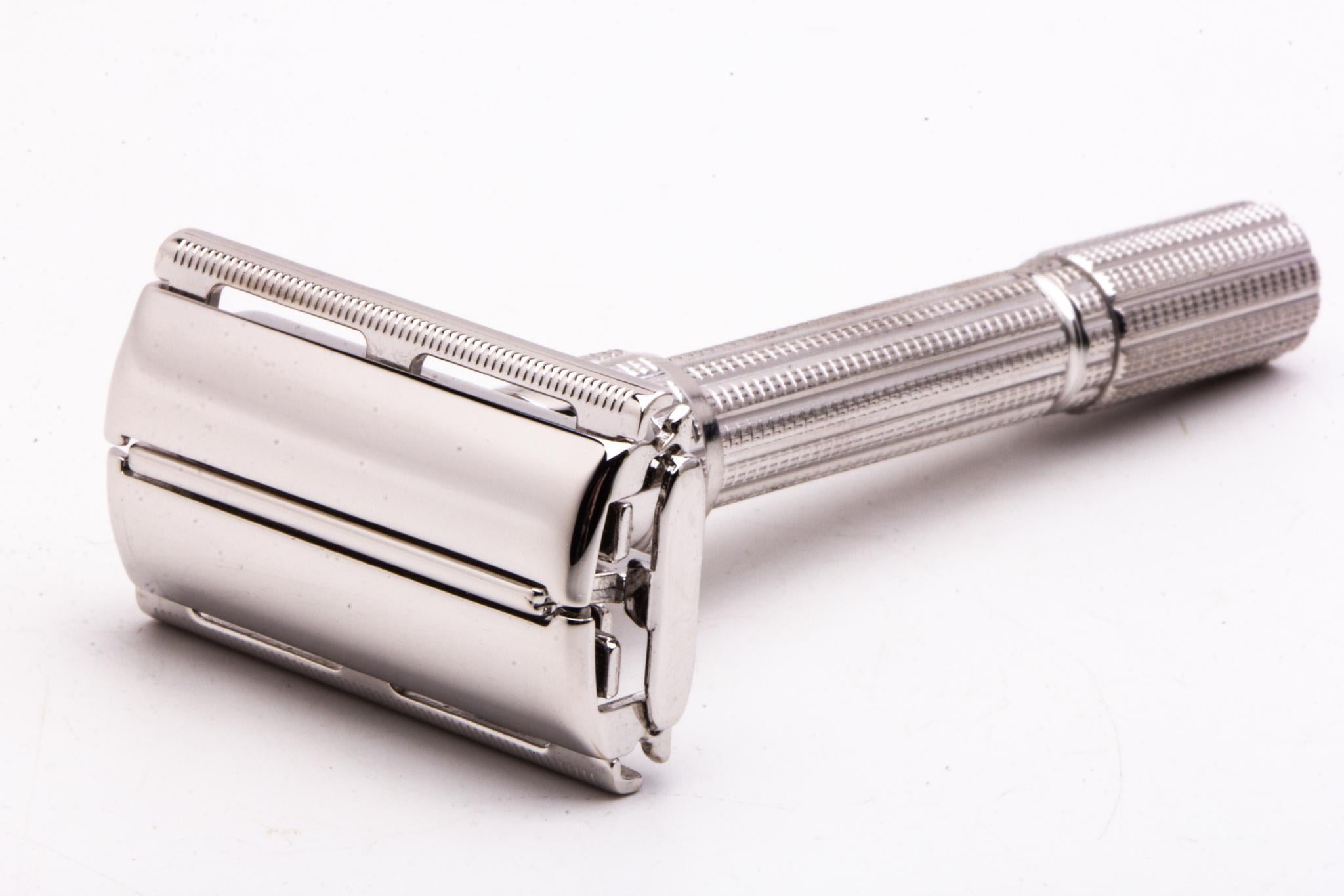 1968 N4 Gillette Slim Adjustable Safety Razor | Rhodium Revamp – Razor ...