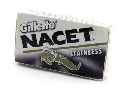 Gillette Nacet Stainless Double Edge (DE) Razor Blades – Razor Emporium