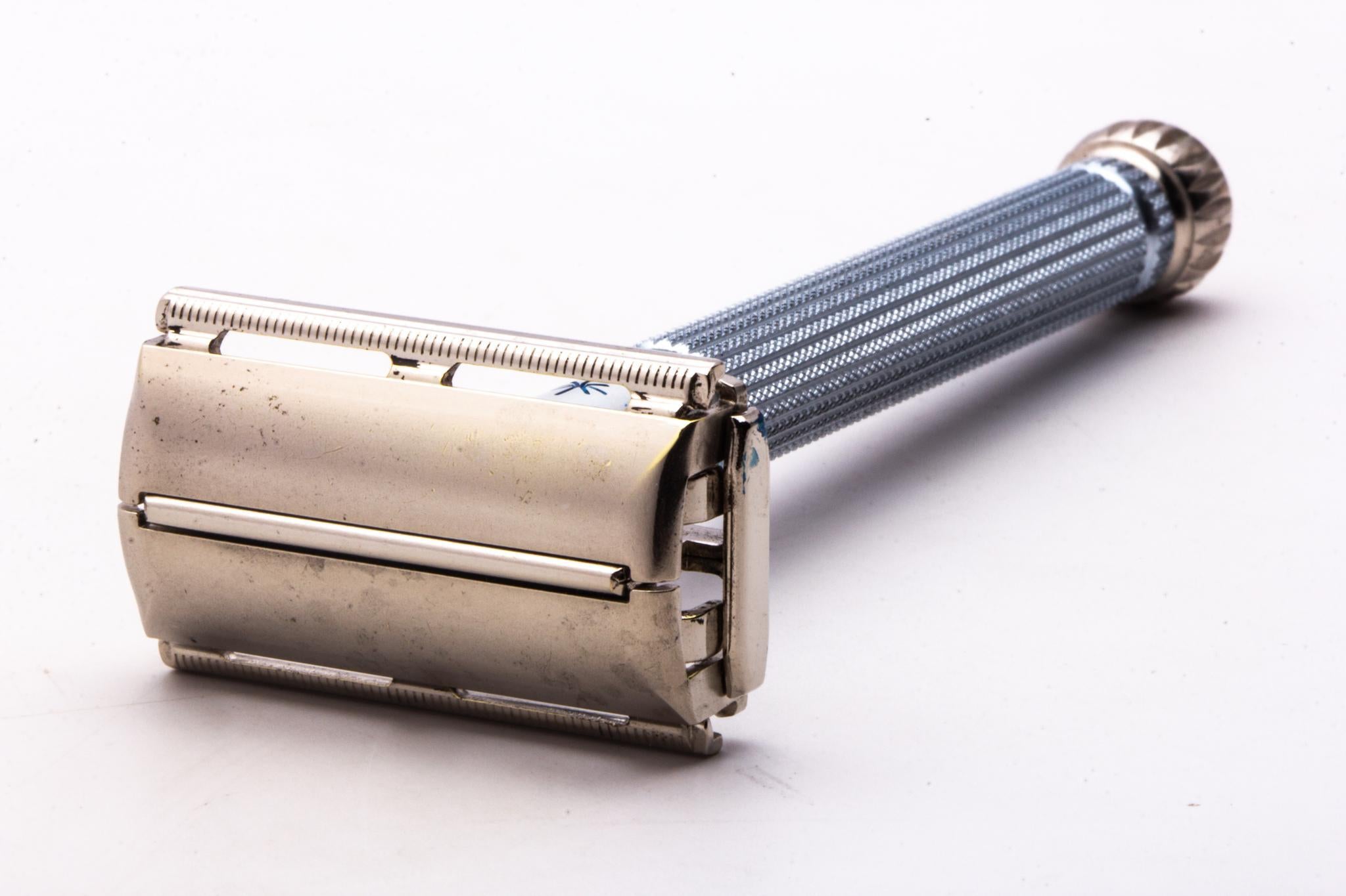 1961 G4 Blue Star Lady Gillette Double Edge Safety Razor | Original Co ...