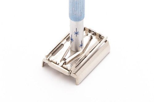 1963 I4 Gillette Blue Star Lady Gillette Double Edge Safety Razor | Or ...