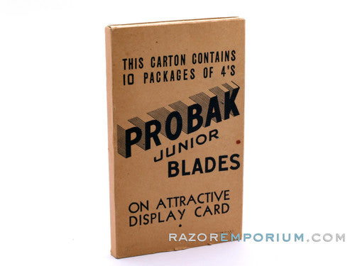 Probak Junior New Old Stock DE Safety Razor Blades – Razor Emporium