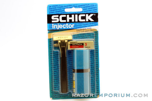 1970s Schick New Old Stock Injector Safety Razor with Shave Foam - NOS ...