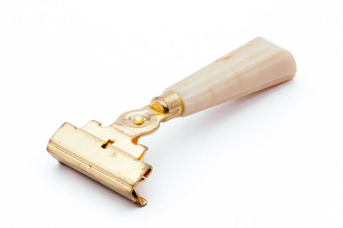 1950s Schick Injector Butterscotch Bakelite Handle – Razor Emporium