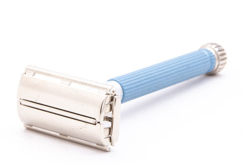 1969 Gillette O3 Blue Star Lady Gillette Double Edge Safety Razor ...