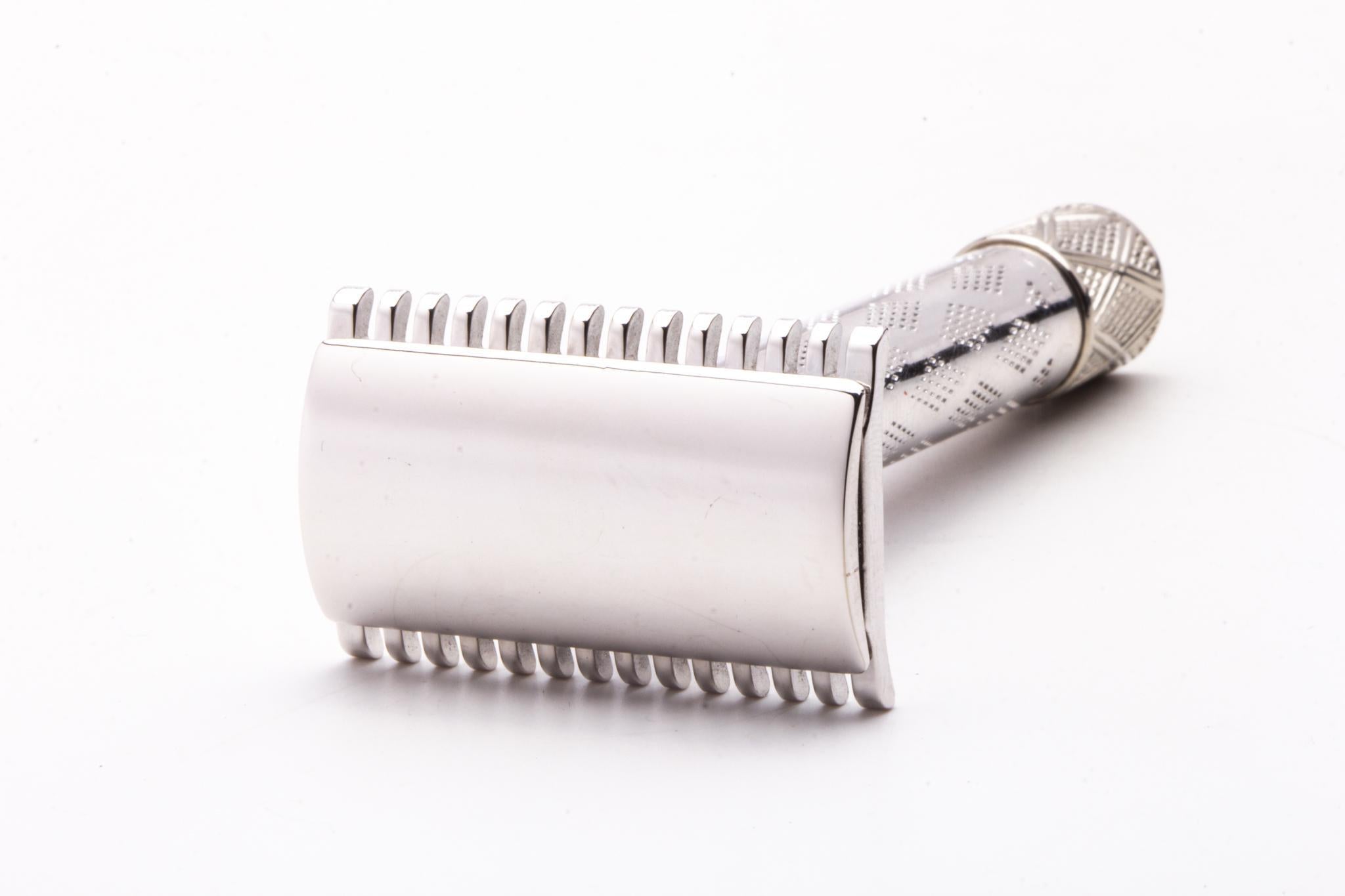 1929 Gillette New Improved Standard Double Edge Safety Razor | Rhodium ...