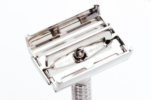 1960's Gillette Giromatic Flare Tip Rocket Safety Razor Factory Nickel ...