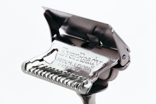 1930s Ever Ready 1912 SE Safety Razor - Factory Nickel – Razor Emporium
