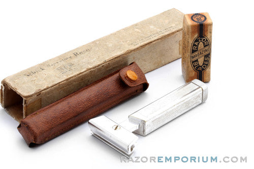 1927-32 Schick Type B Single Edge Repeating Injector Razor Set - EXCEL ...