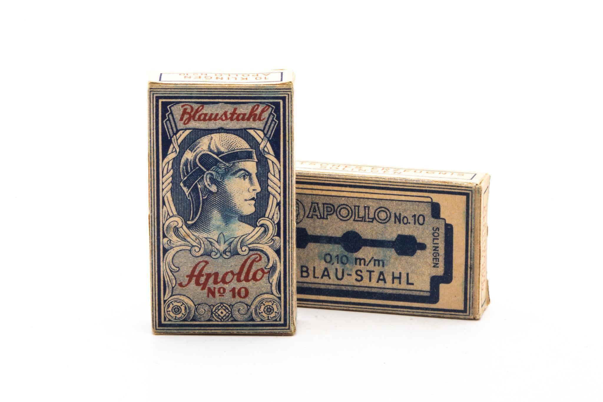 Vintage Original Apollo No. 10 Razor Blades (10) – Razor Emporium