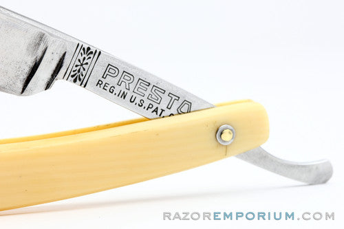 5/8" Square Tip Presto Straight razor | Germany – Razor Emporium