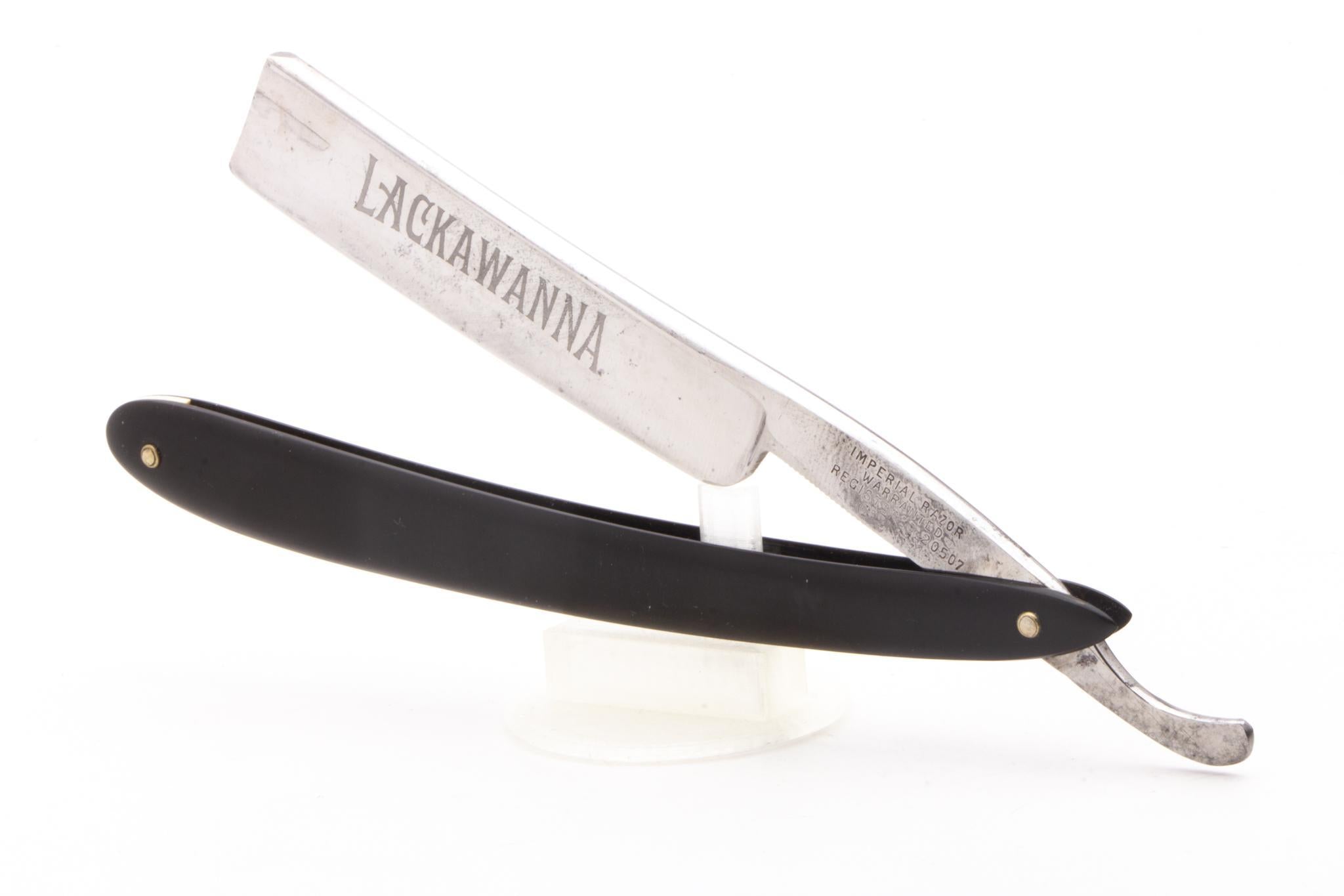 5/8" Imperial Razor Co. "Lackawanna" Vintage Restored Straight Razor ...