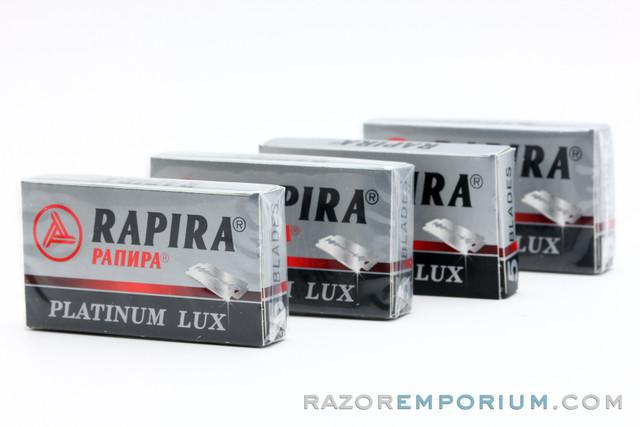 Rapira Platinum Lux Russian Double Edge (DE) Blades – Razor Emporium