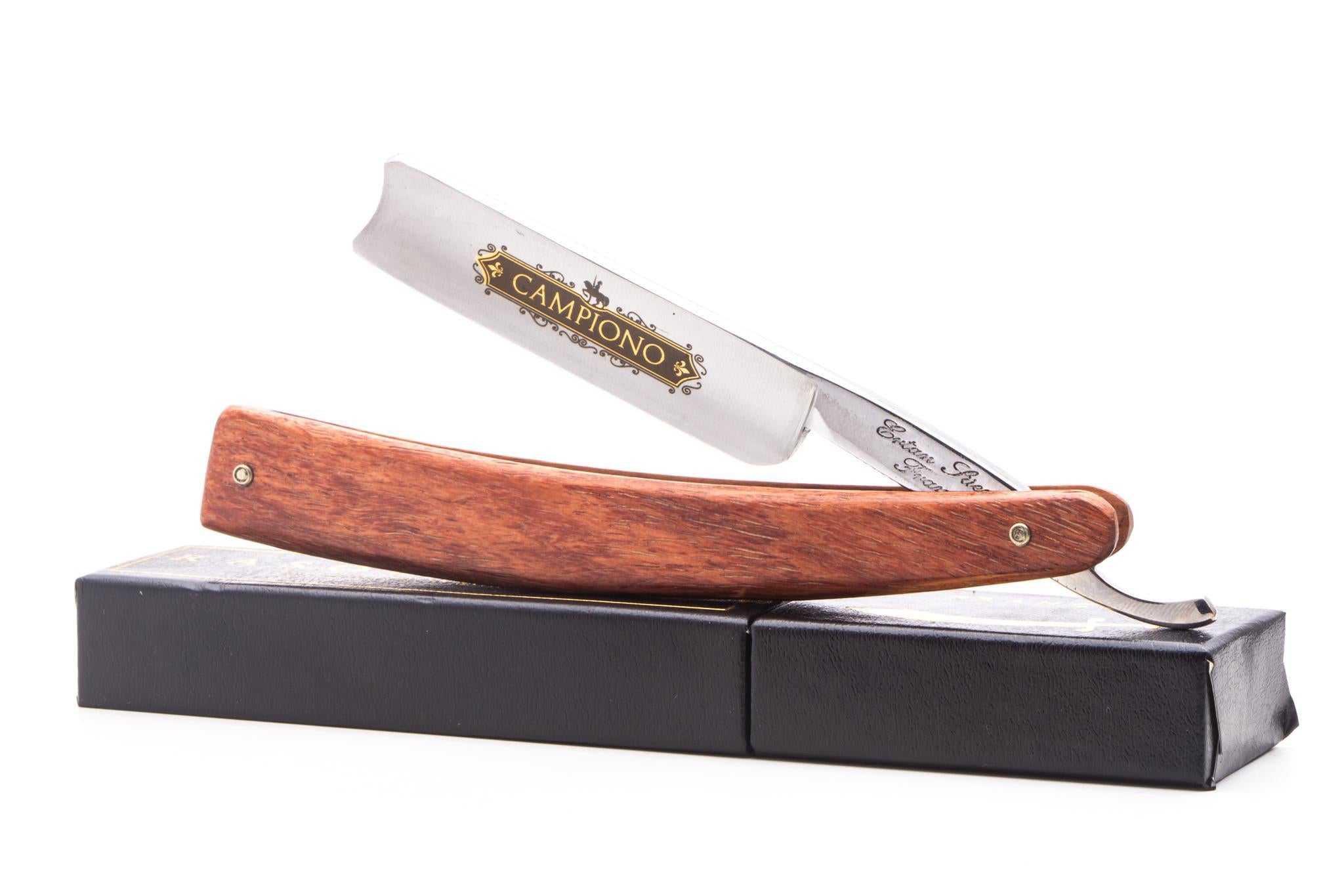 5/8" Ertan Süer Rasoir Sabre Campiono Carbon Straight Razor | Rose Woo ...
