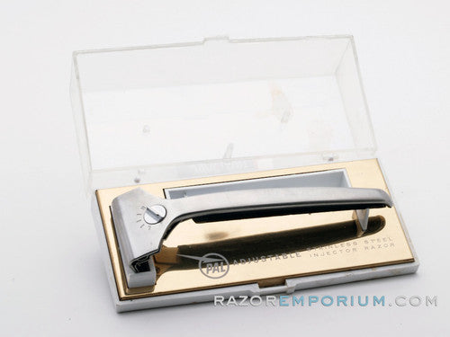1960's PAL Adjustable Stainless Steel Injector Razor Steel Set – Razor ...